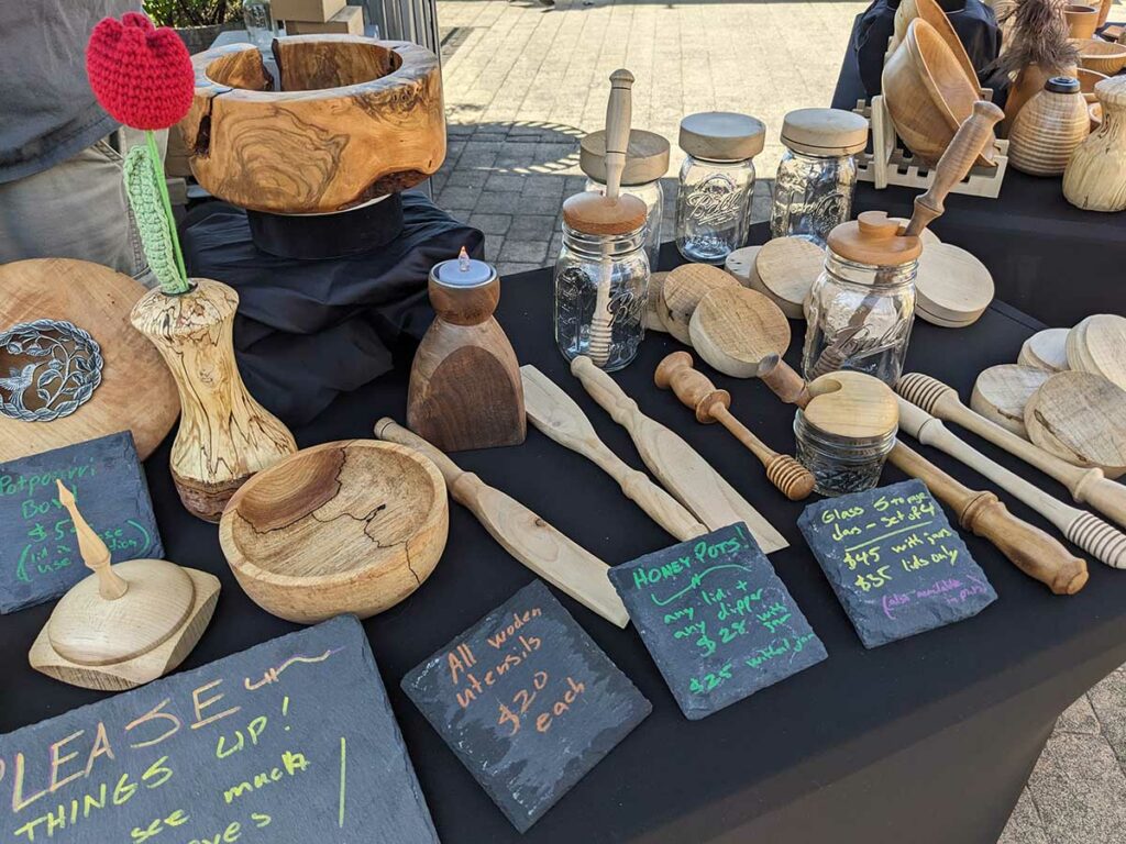 Blaine Market by the Sea 2024 on G Street Plaza in downtown Blaine, WA