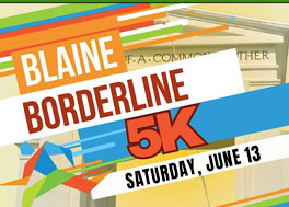 Blaine by the Sea’s Fun Run, June 13, 2026 in Blaine Marine Park!